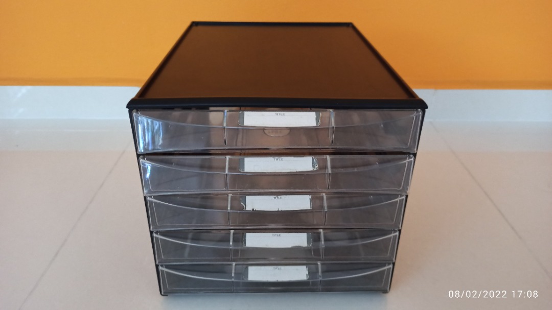 5 Tier Document Drawer/Tray, Furniture & Home Living, Furniture ...