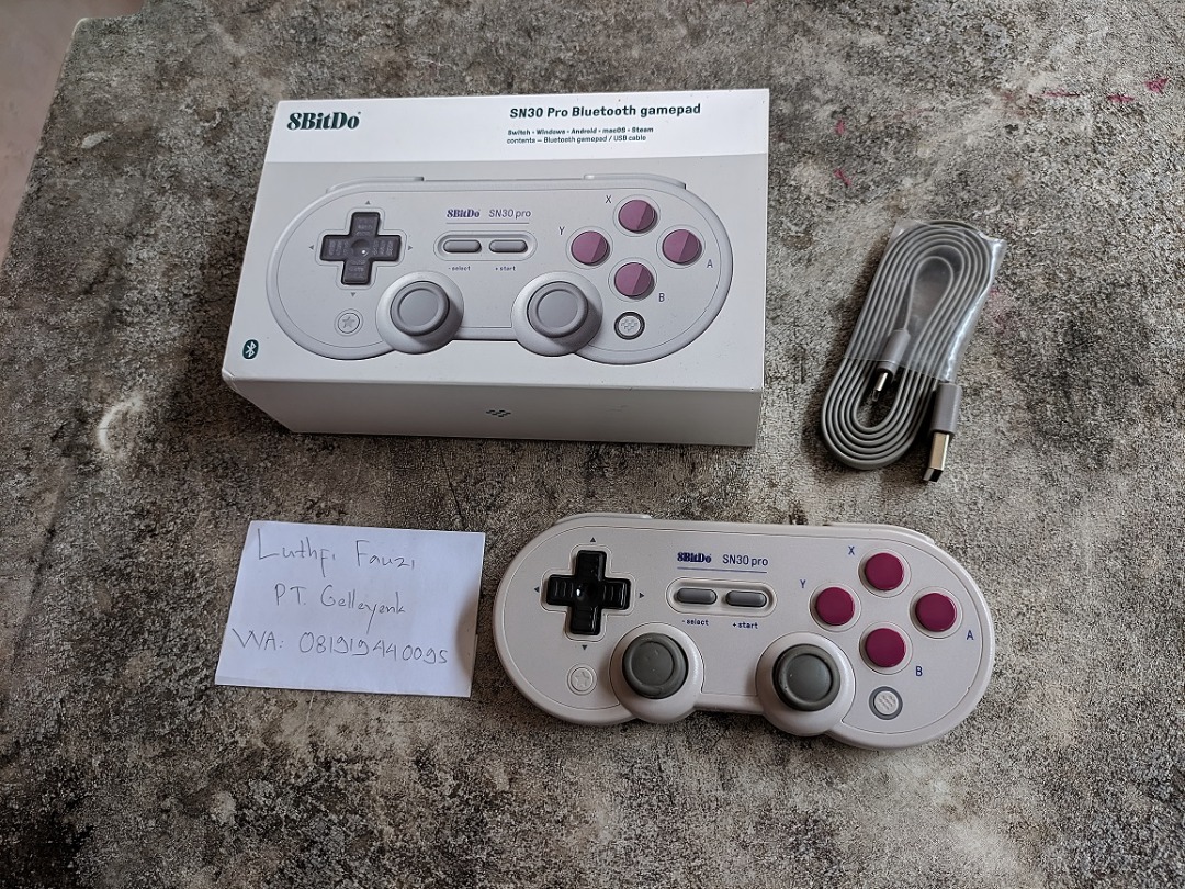 8bitdo Sn30 Pro Bluetooth Gamepad Switch Windows Android Controller