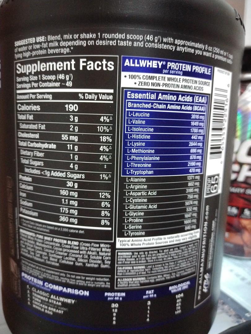 全新 ALLMAX Classic All Whey Protein 5lbs, 健康及營養食用品, 健康補充品, 健康補充品 - 健美營養劑 ...