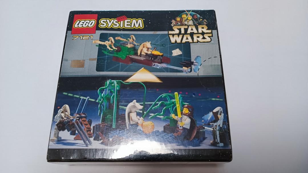 全新未開盒 Lego 7121 Naboo Swamp StarWars 星戰系列 (1999年出產), 興趣及遊戲, 玩具 & 遊戲類 ...