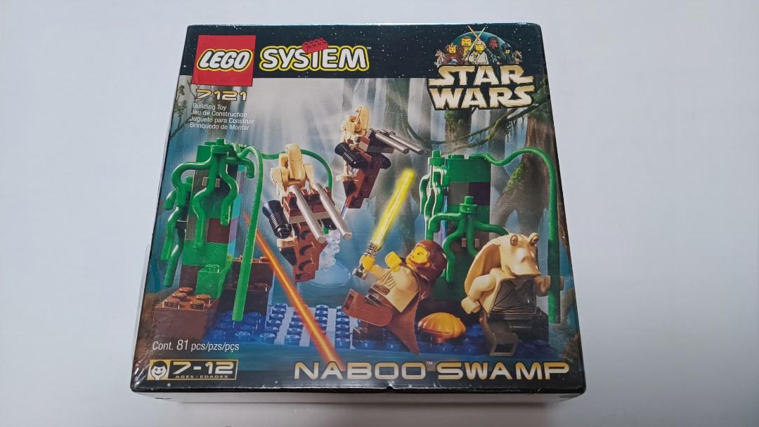全新未開盒 Lego 7121 Naboo Swamp StarWars 星戰系列 (1999年出產), 興趣及遊戲, 玩具 & 遊戲類 ...