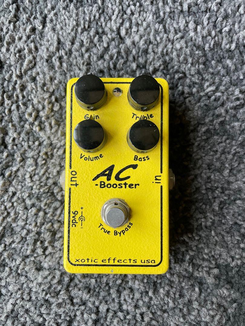 Xotic Effects AC Booster overdrive pedal., Hobbies & Toys, Music ...
