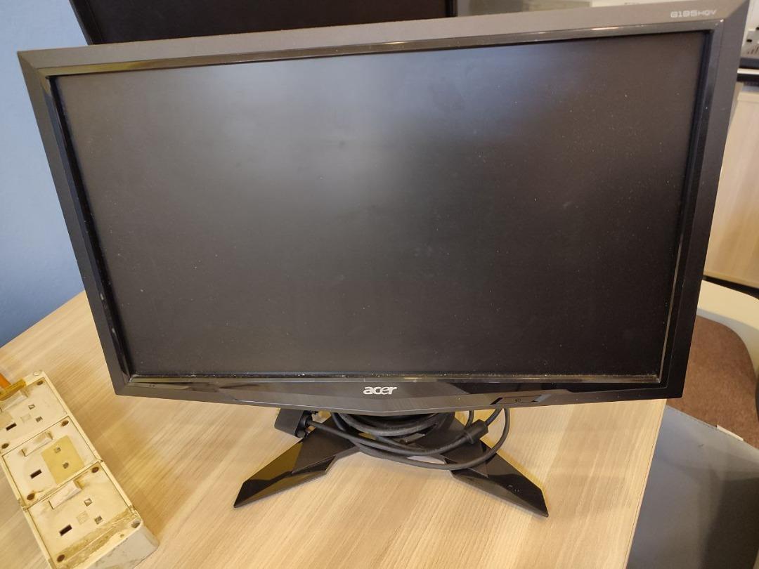 Acer 18.5" Inch Wide Computer Monitor (1 Set), Computers & Tech, Parts ...