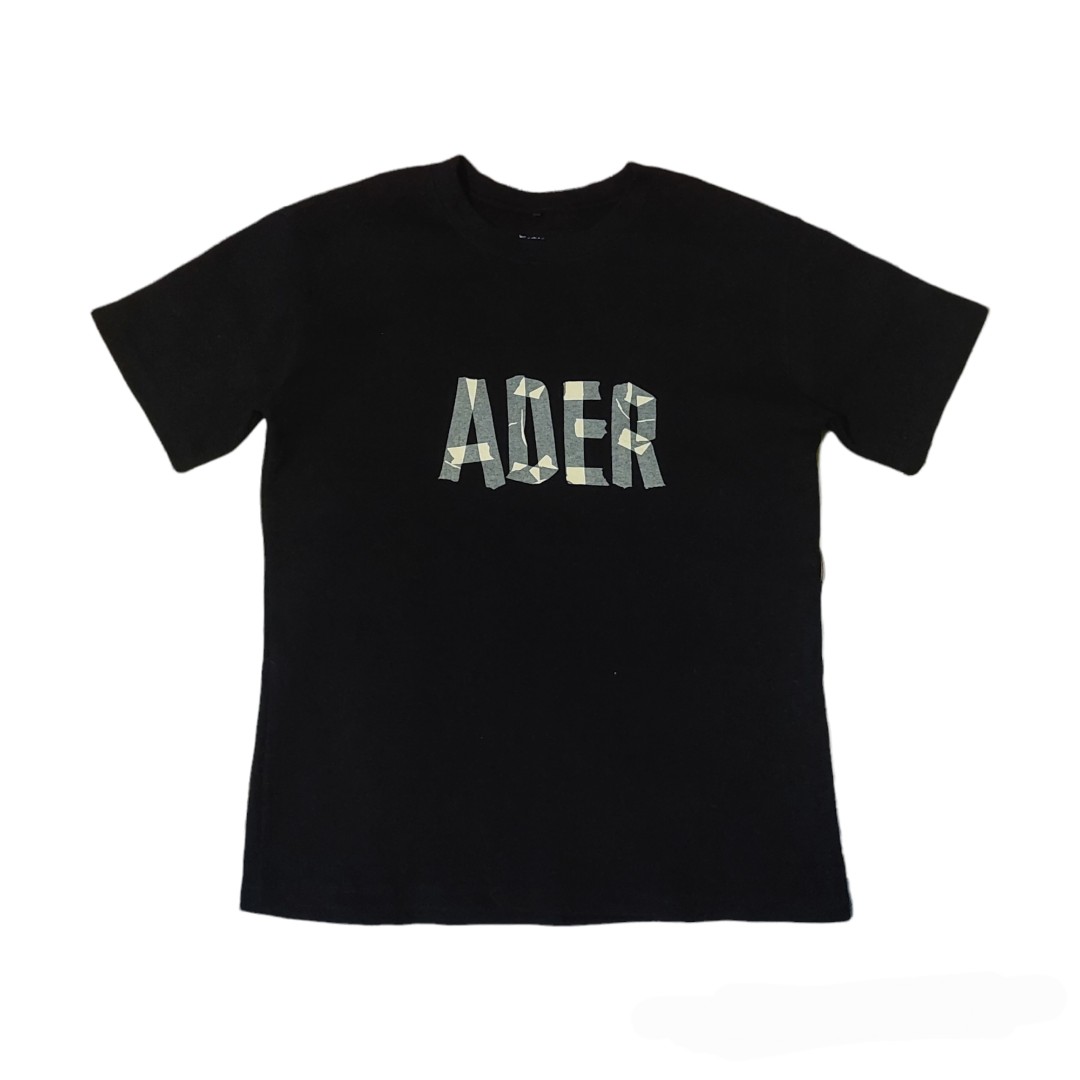 Ader Error Tape Logo Tee, Men's Fashion, Tops & Sets, Tshirts & Polo Shirts on Carousell