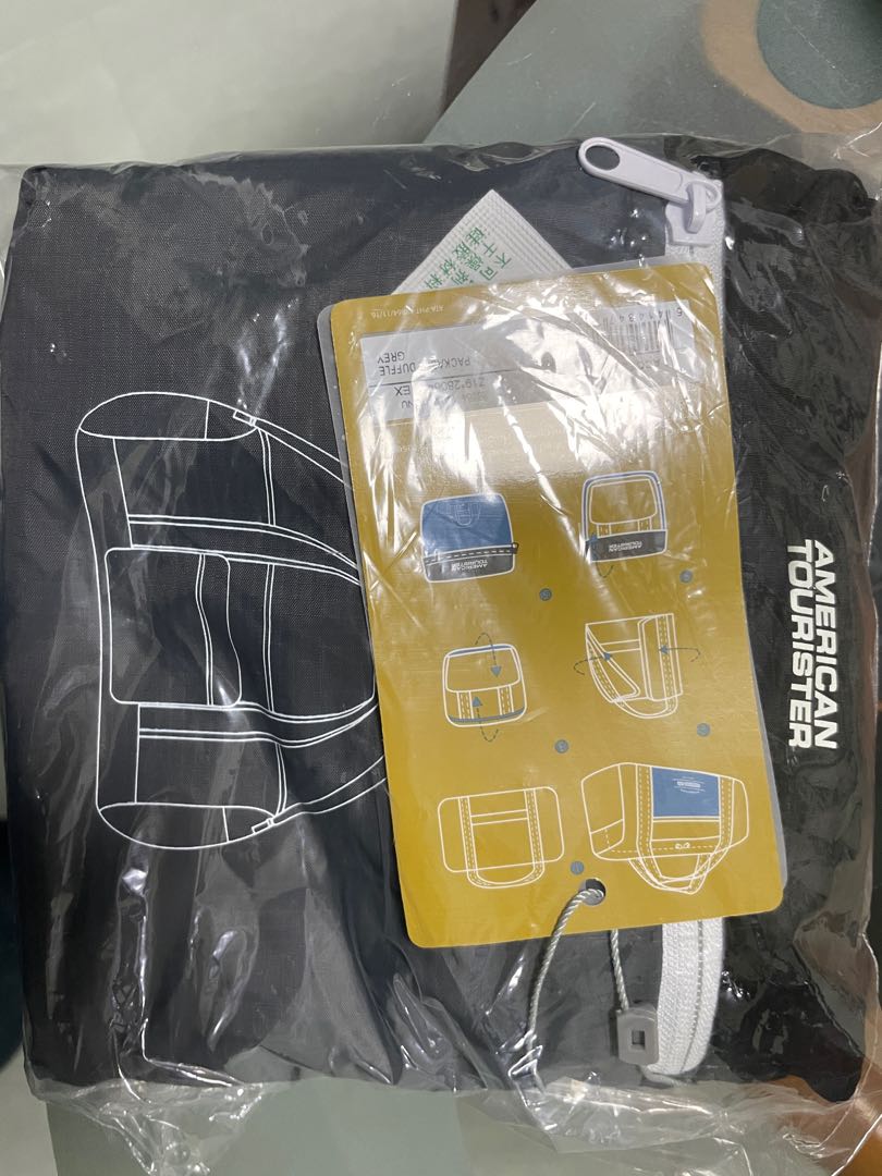 American tourister duffler bag grey, Sports Equipment, Other Sports ...