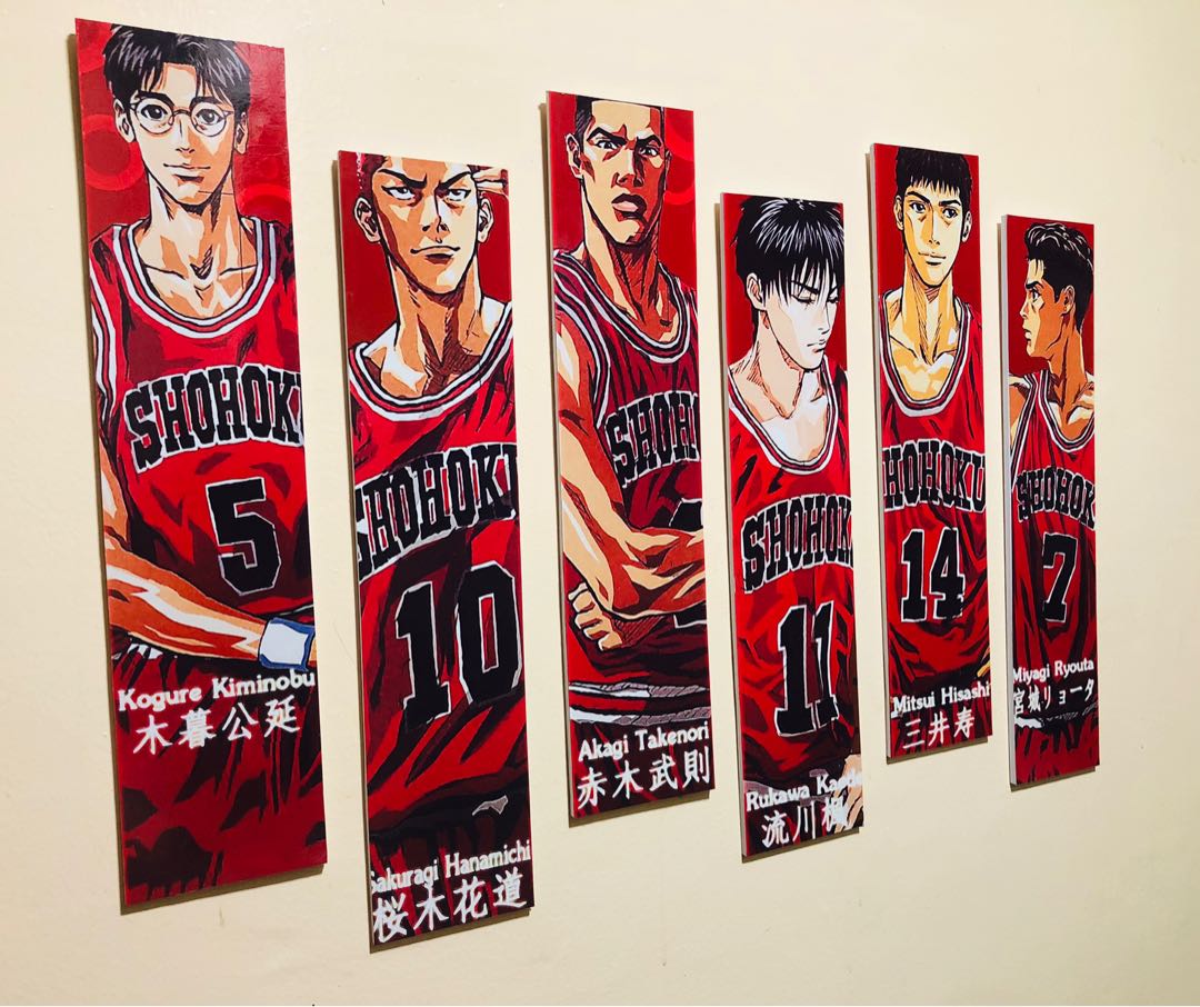 Anime Photo Tile Decor, Furniture & Home Living, Home Decor, Wall Decor ...