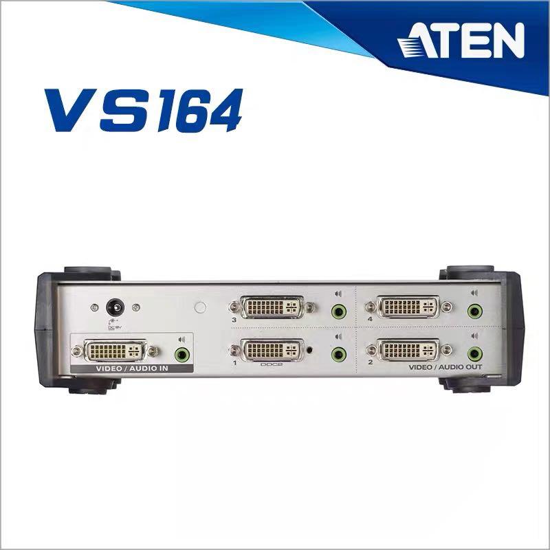 中古】ATEN 4ポート DVIスプリッター VS-164 未開封】ATEN DVI分配器 4
