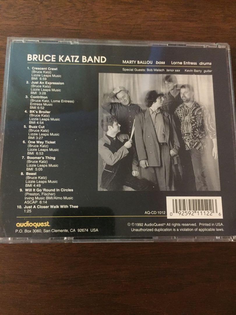 Audiophile cd: bruce katz band cd from audioquest , Hobbies & Toys ...