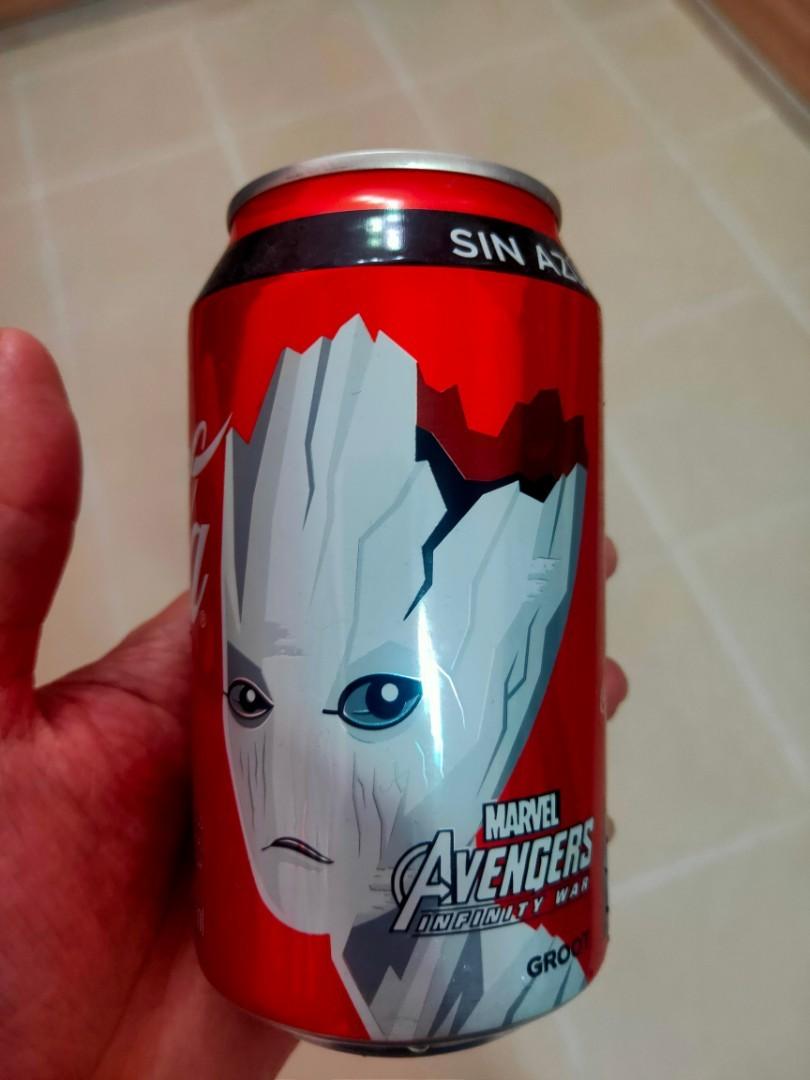 Avengers coca cola can., Hobbies & Toys, Collectibles & Memorabilia ...