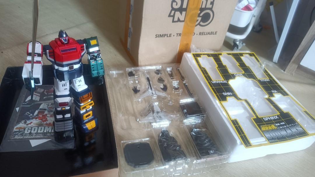 Bandai SOC GX-40 Godmars chogokin, Hobbies & Toys, Toys & Games on ...