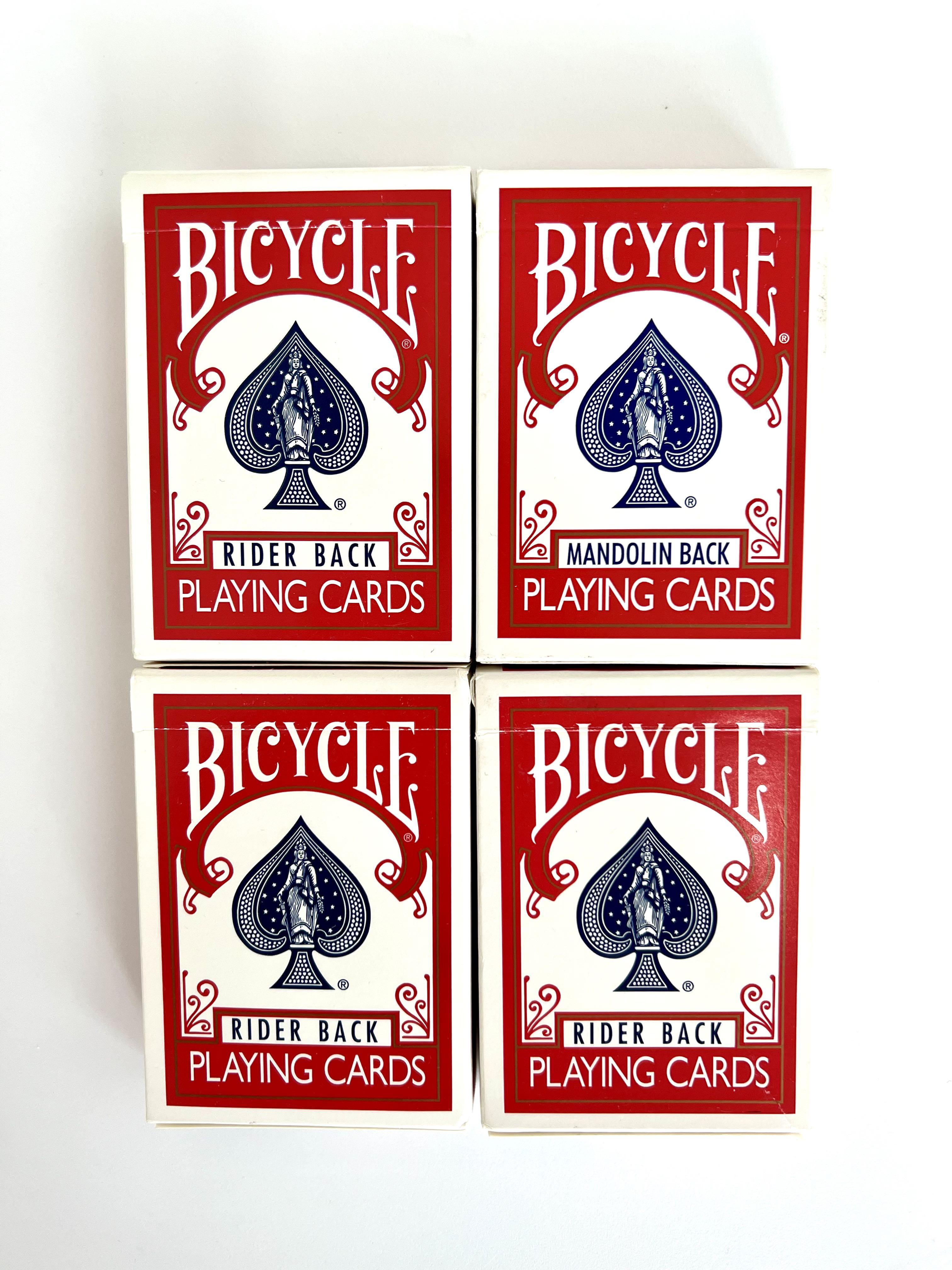 Bicycle Invisible Deck (Set of 4) + DVD by Jay Sankey, Hobbies & Toys ...