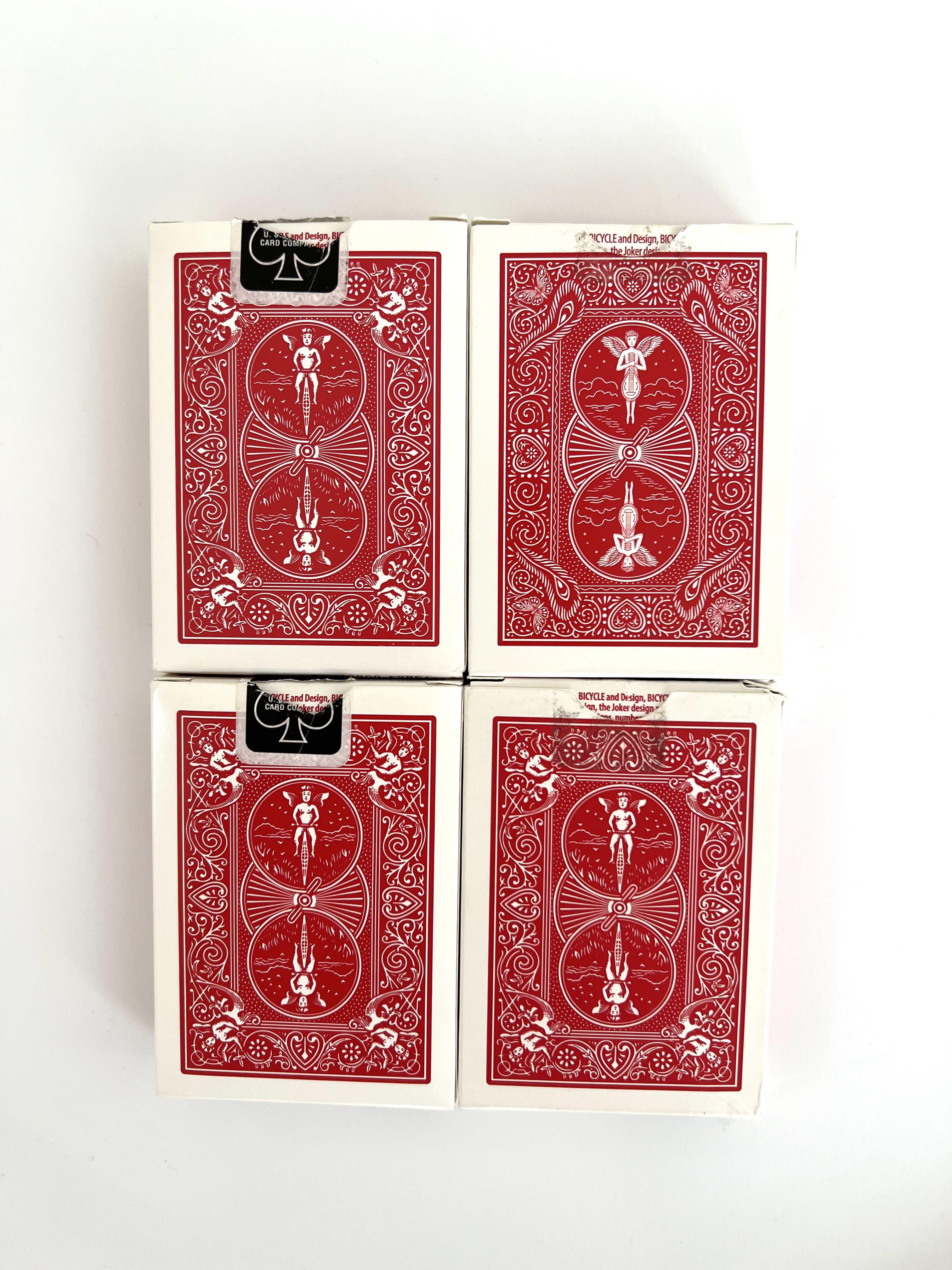 Bicycle Invisible Deck (Set of 4) + DVD by Jay Sankey, Hobbies & Toys ...