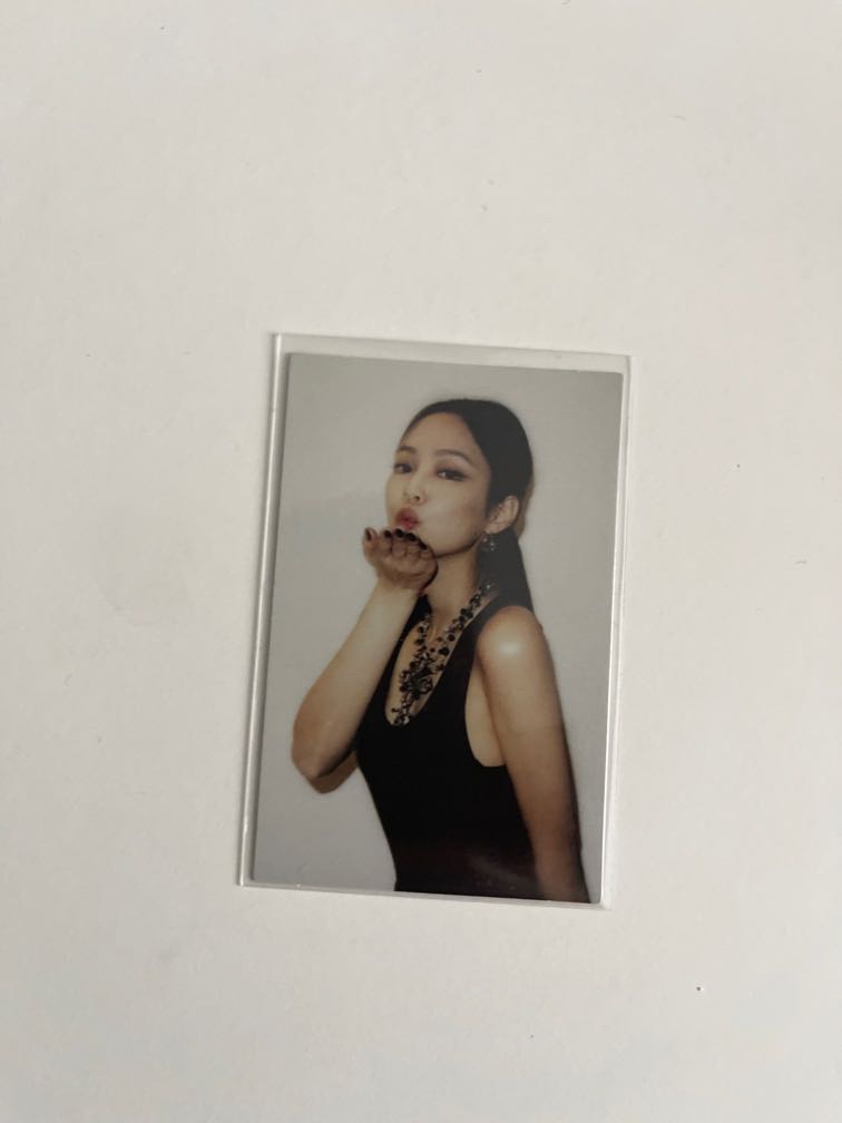 Blackpink the album jennie photocard, Hobbies & Toys, Memorabilia ...