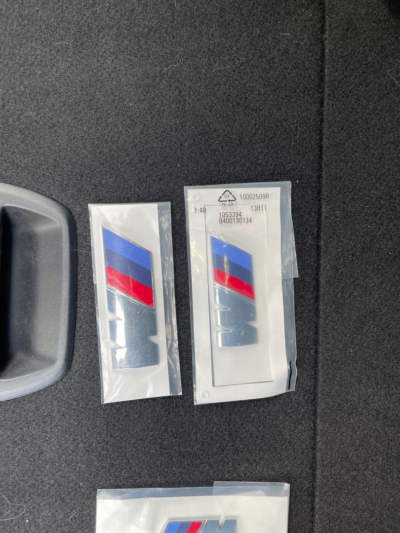 BMW M Power badge, Car Accessories, Accessories on Carousell