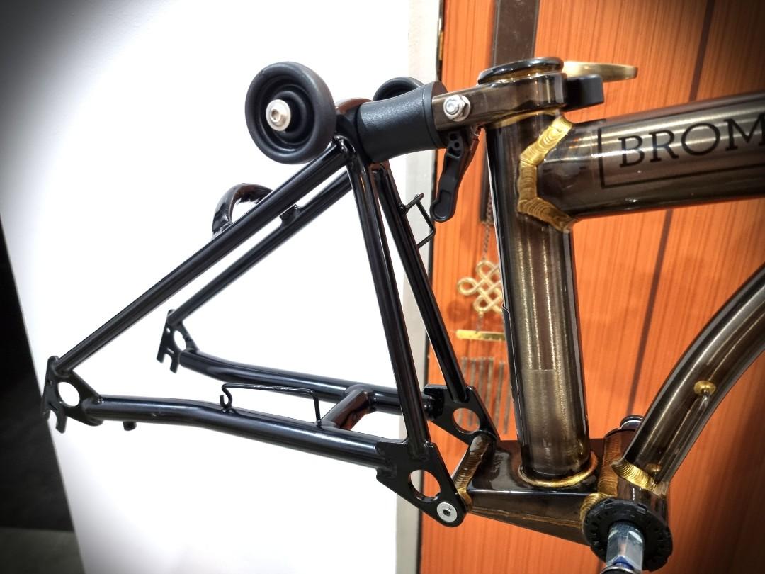 Brompton Frame Only - Black Lacquer, Sports Equipment, Bicycles & Parts ...