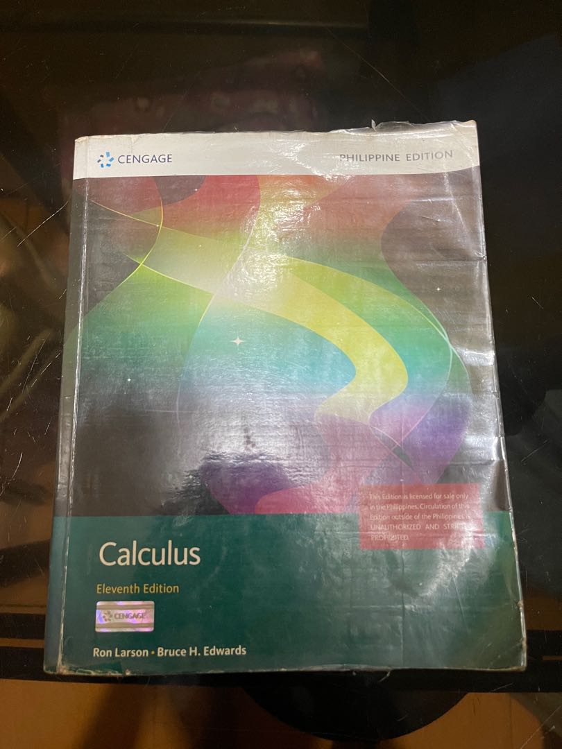 Calculus Cengage 11th Edition by Larson, Hobbies & Toys, Books ...