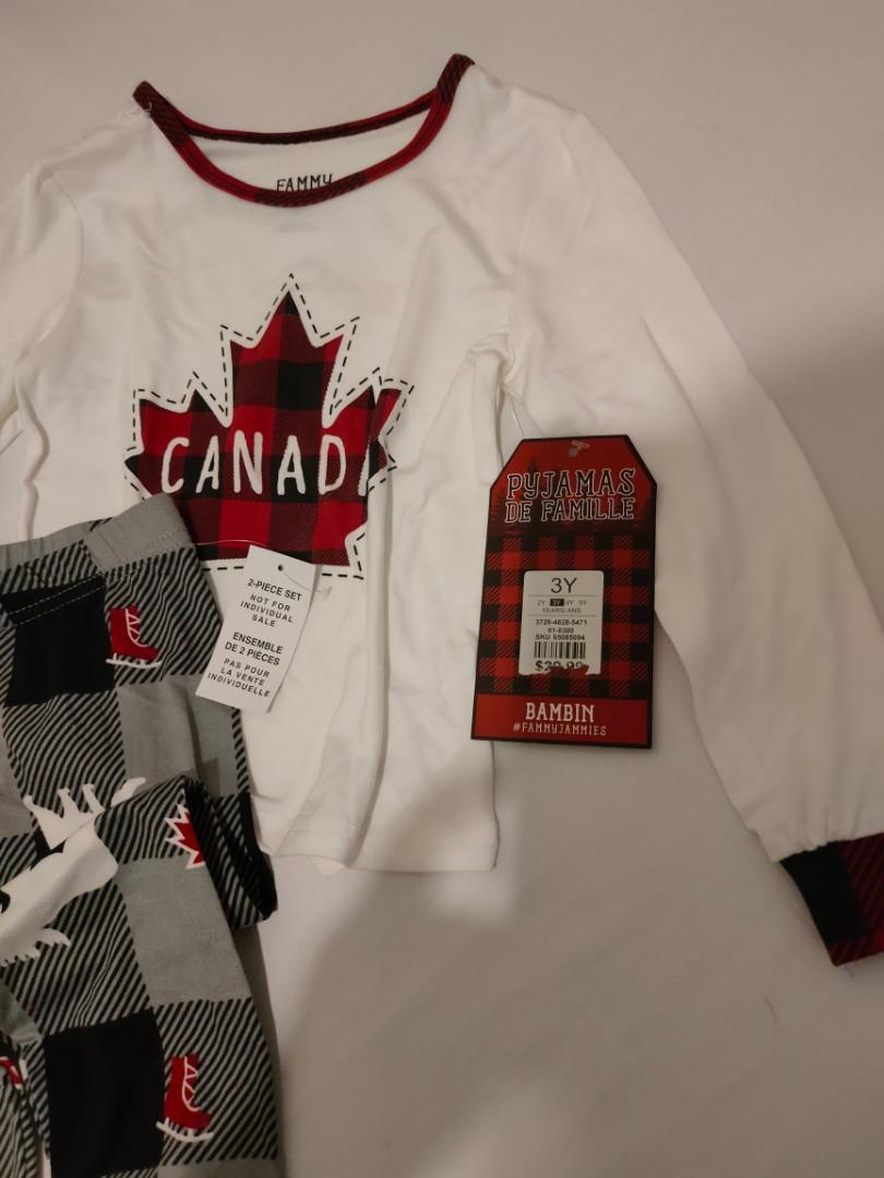 Canadian Pajama Set for Kids, Babies & Kids, Babies & Kids Fashion on ...