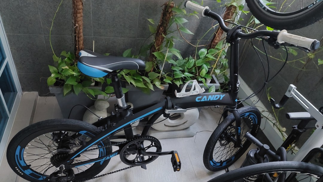 Candy foldable bike, Sports Equipment, Bicycles & Parts, Bicycles on ...
