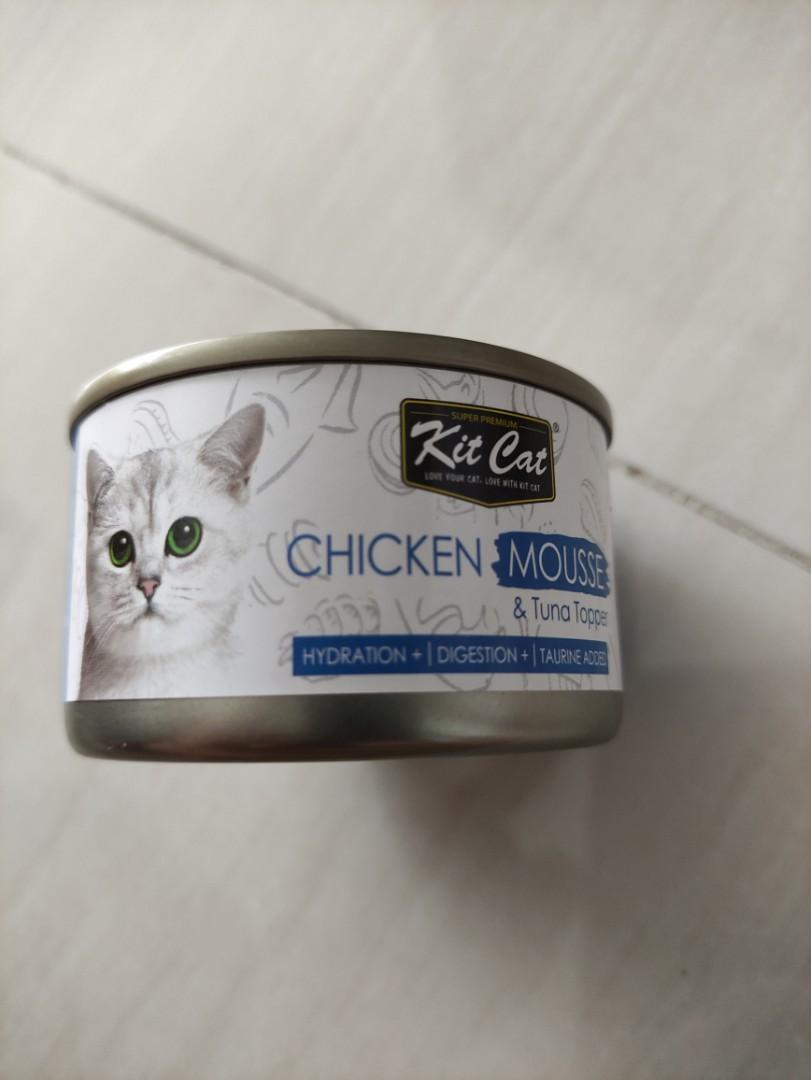 Cat food chicken mousse, Pet Supplies, Pet Food on Carousell