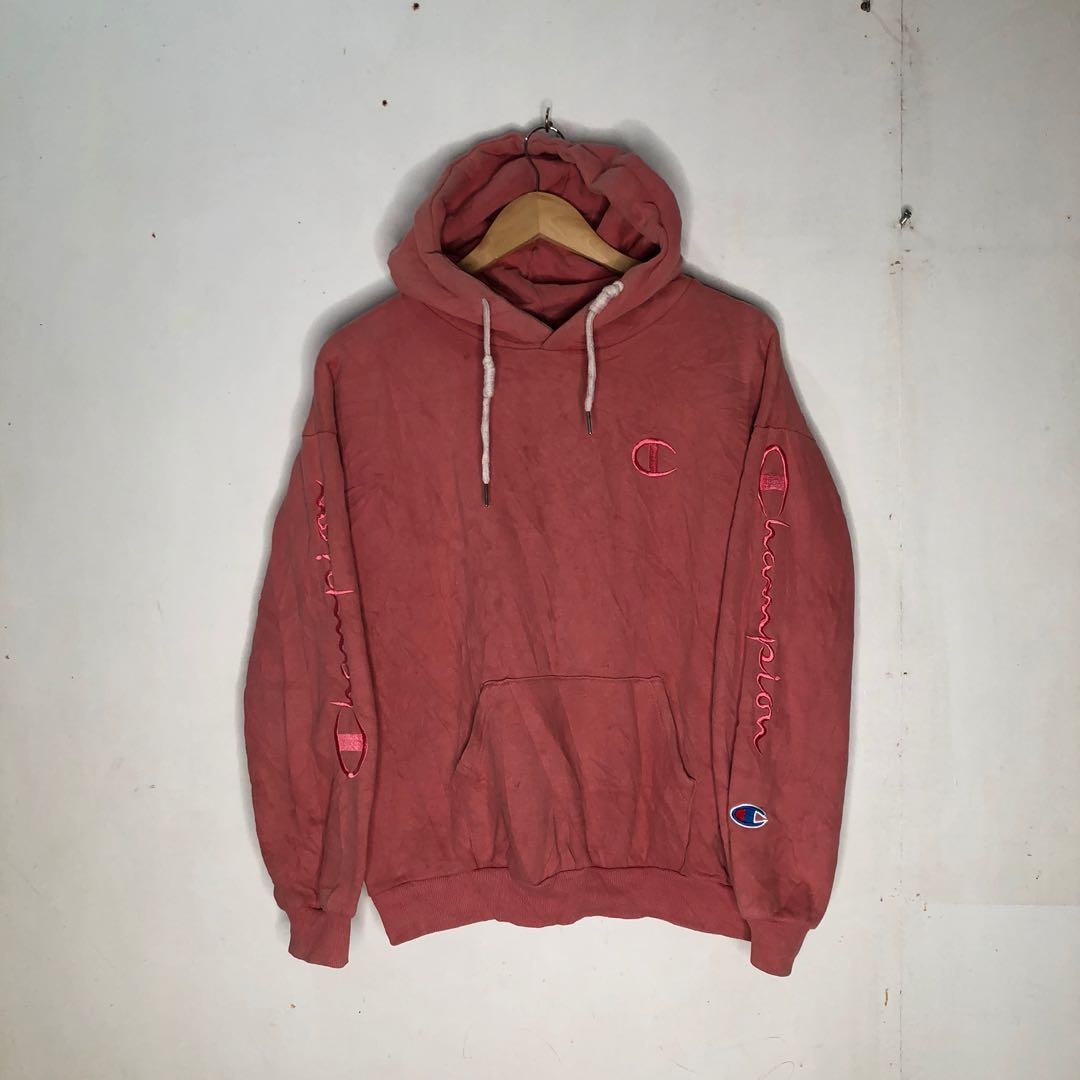 Champion Side Script Embroidered, Men's Fashion, Coats, Jackets and ...