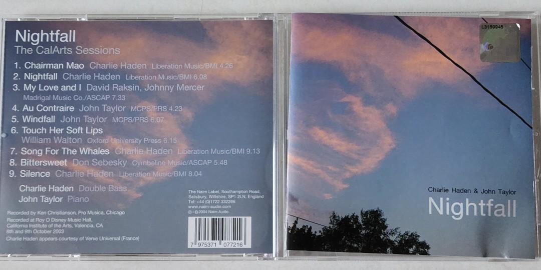 Charlie Haden & John Taylor ~ Nightfall ( NAIM ) CD, Hobbies & Toys ...