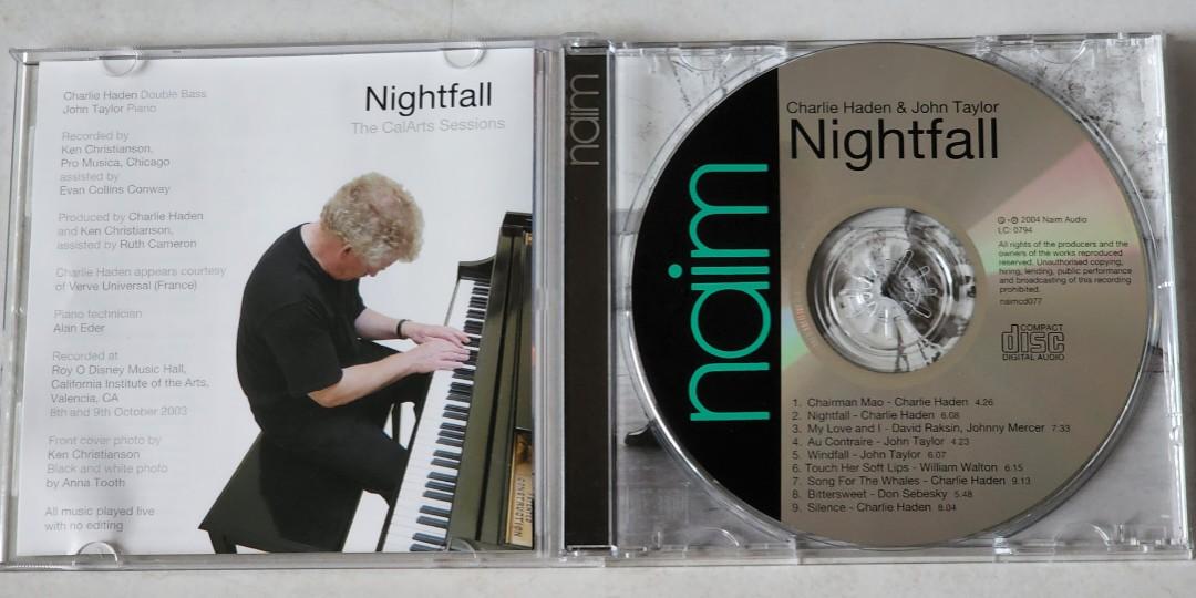 Charlie Haden & John Taylor ~ Nightfall ( NAIM ) CD, Hobbies & Toys ...