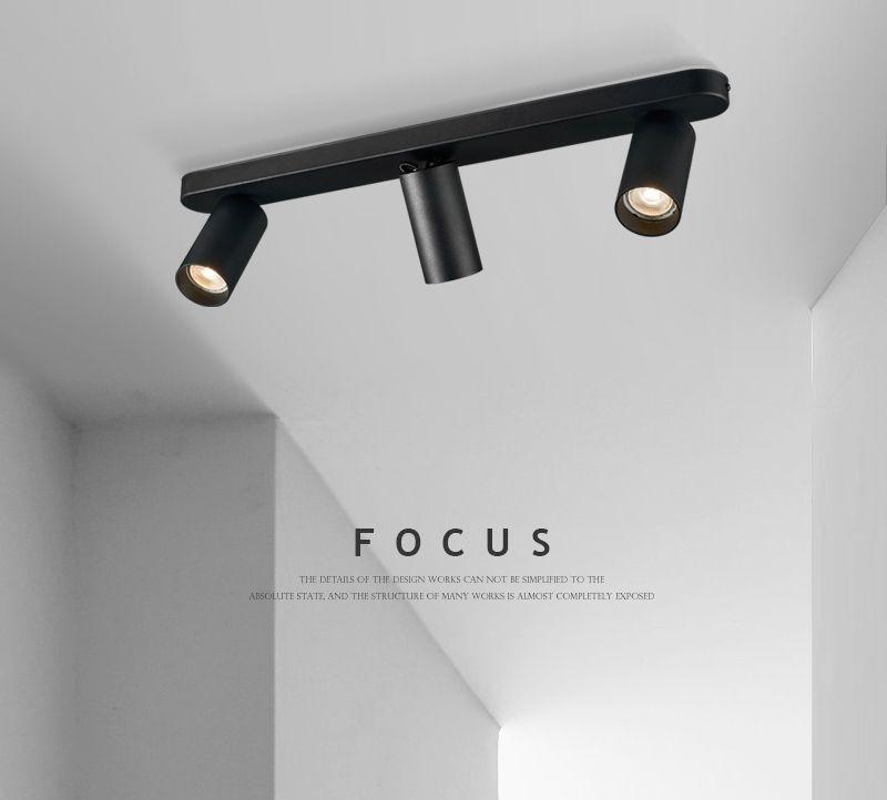 SKU:2900-Chic sleek track style ceiling light, Furniture & Home Living ...
