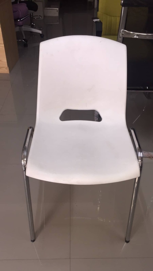 Clearance SALE! Sumo SC-888WHT Stacking Chair, Plastic Chair, Meeting ...