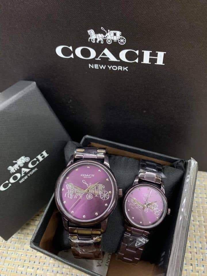 COACH COUPLE WATCH, Women's Fashion, Watches & Accessories, Watches on ...