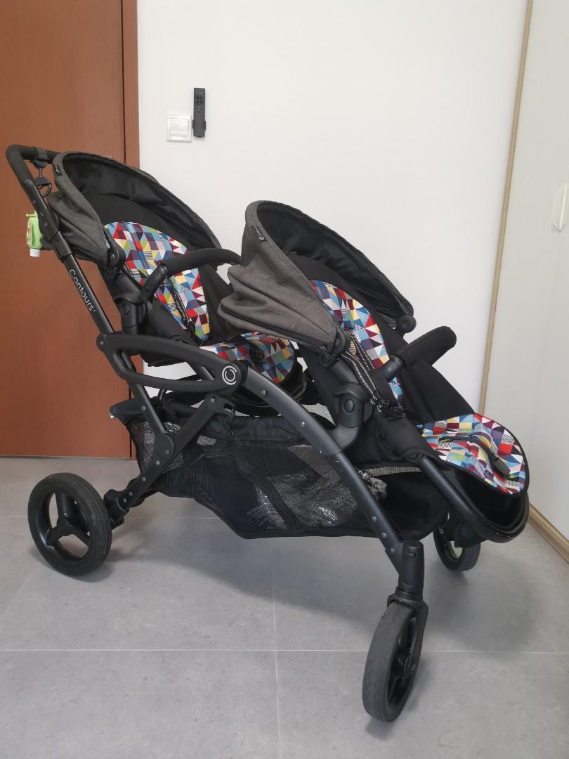 Contour Elite Double Stroller, Babies & Kids, Going Out, Strollers on ...
