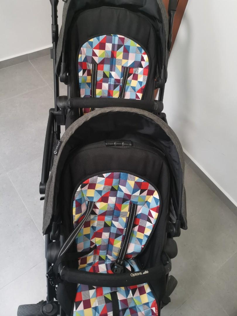 Contour Elite Double Stroller, Babies & Kids, Going Out, Strollers on ...
