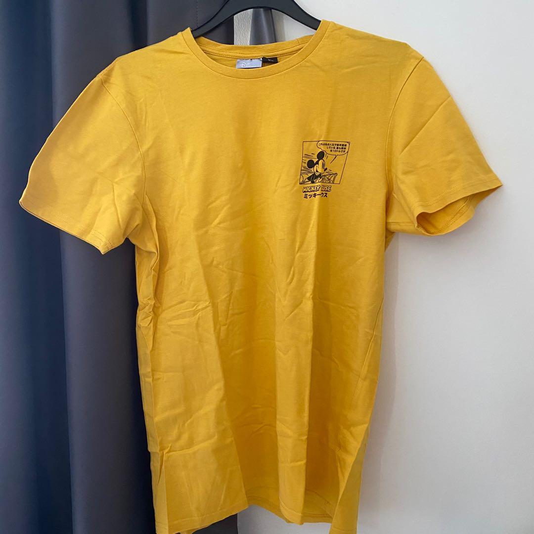 Cotton On Tshirt Mickey Mouse / Kaos Mickey Mouse warna Kuning, Fesyen ...