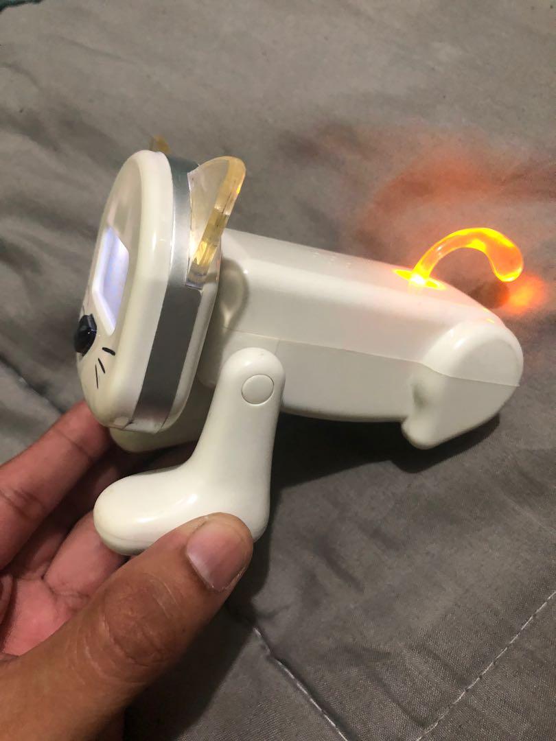 Cute robo neko cat desk alarm clock, Furniture & Home Living, Home ...