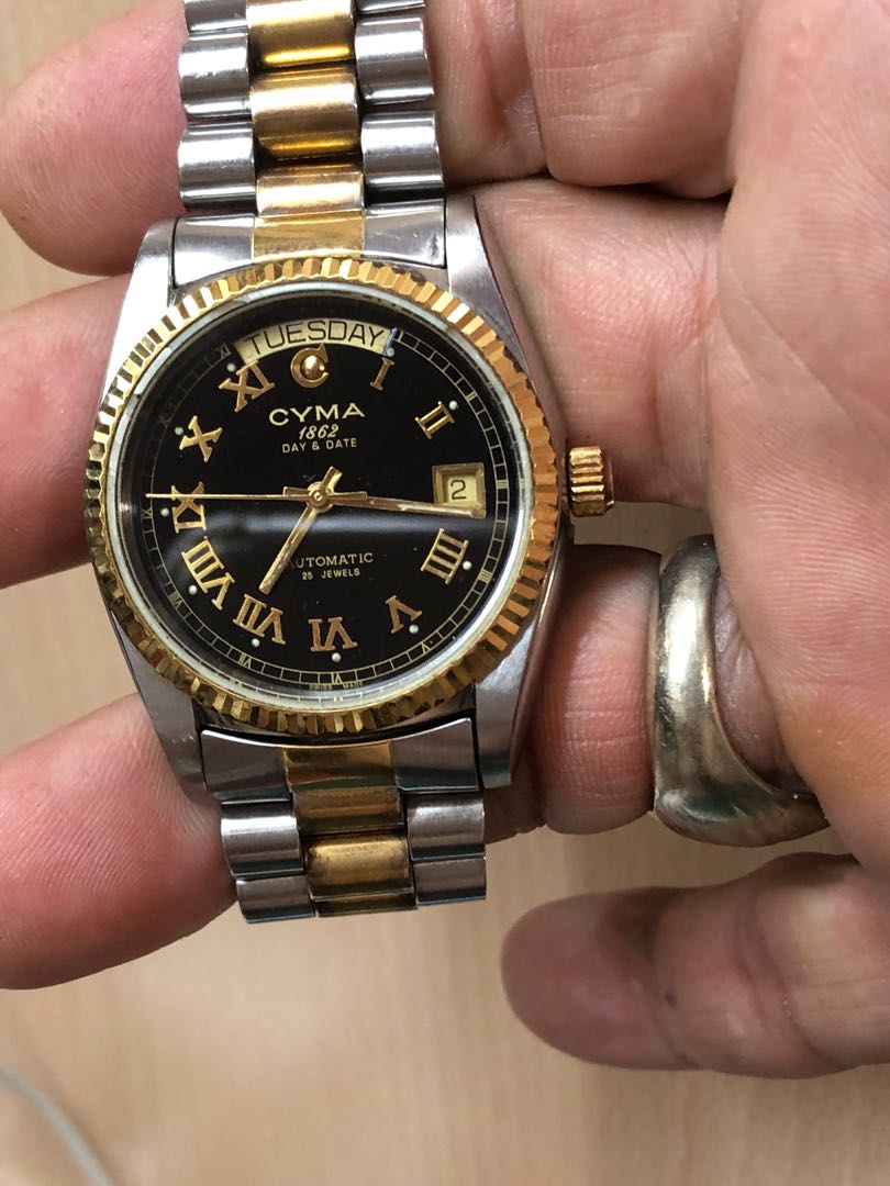 CYMA automatic watch, Luxury, Watches on Carousell