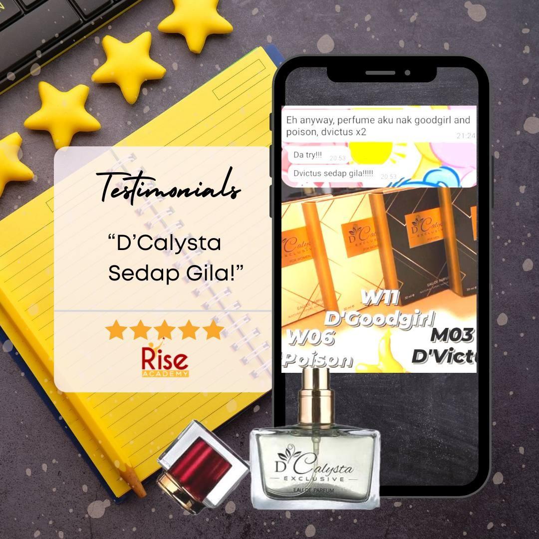 D'Calysta Exclusive Perfume, Beauty & Personal Care, Fragrance ...