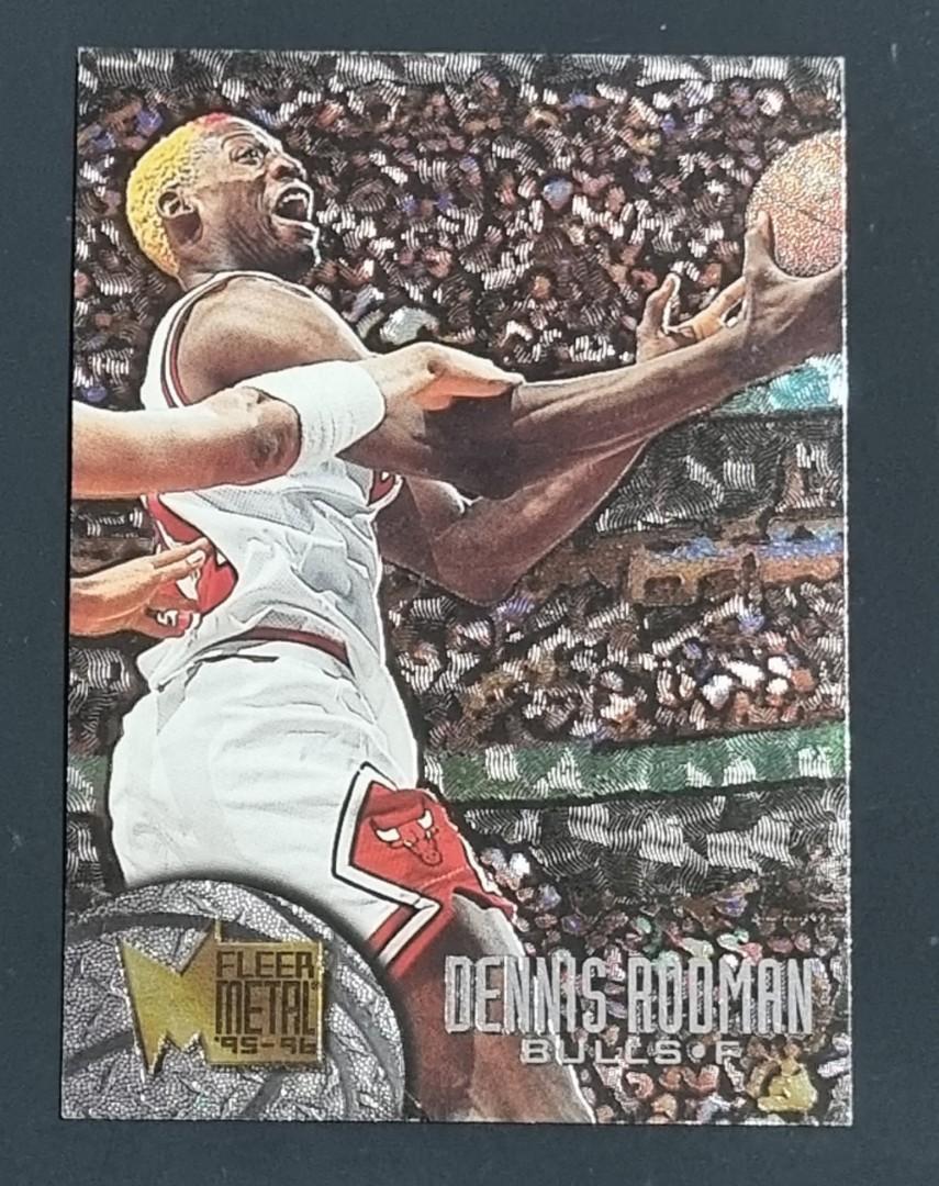 Dennis Rodman Fleer Metal Card, Hobbies & Toys, Toys & Games on Carousell