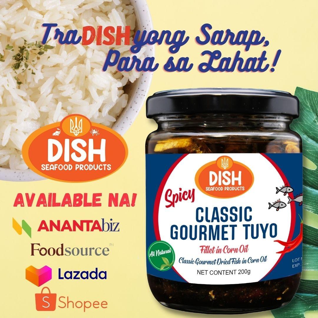Dish Classic Gourmet Tuyo in Corn Oil ( Classic and Spicy), Food ...
