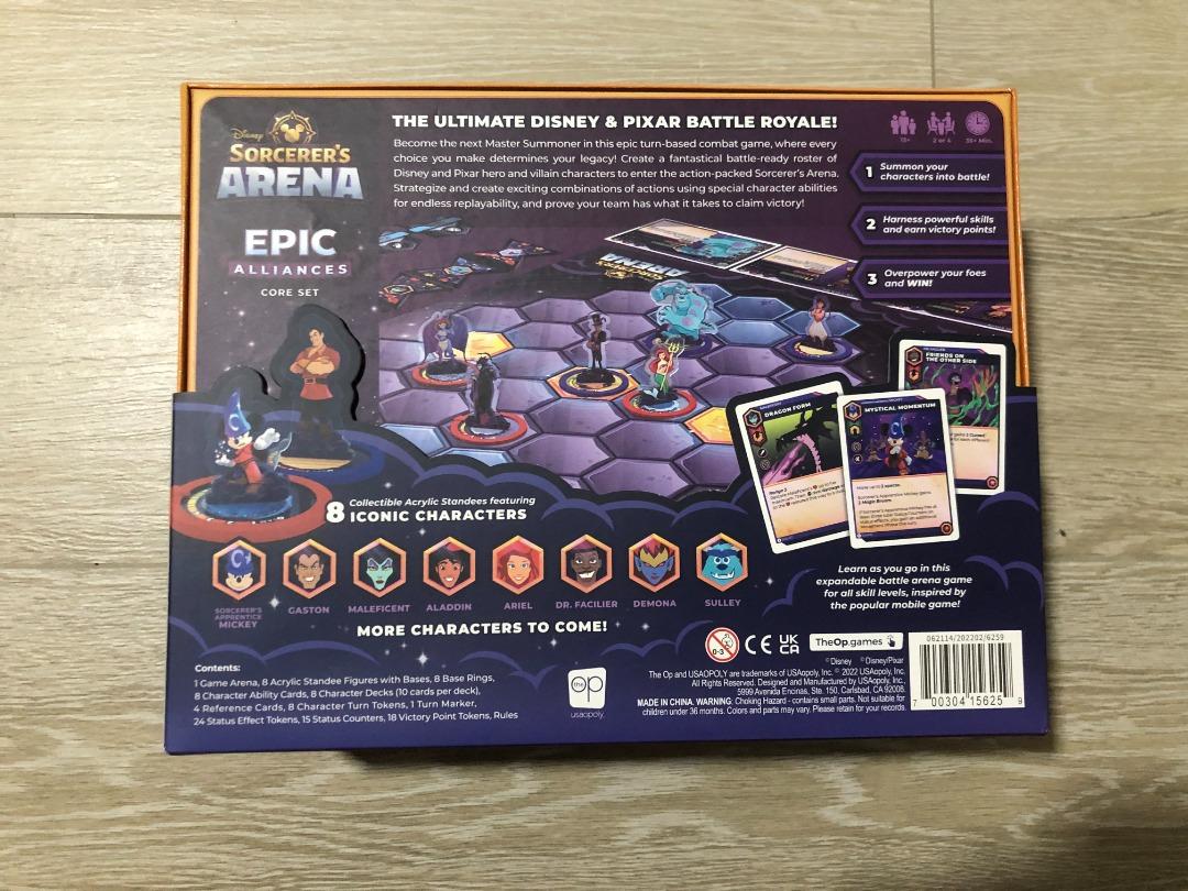Disney Sorcerer's Arena: Epic Alliances Core Set (2022), Hobbies & Toys, Toys & Games on Carousell