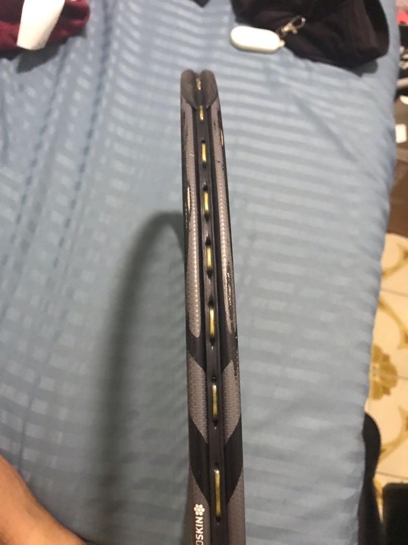 Dunlop biomimetic 100 330g tennis racket, Sports Equipment, Sports & Games, Racket & Ball Sports ...