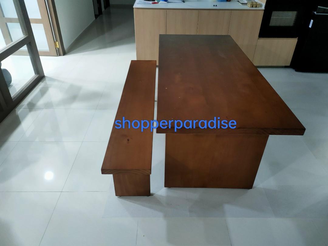 E010 PO Solid Wood Dining Table W Chair E NDP shopperparadise ...