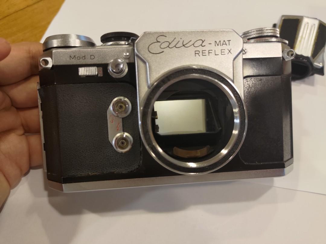 降價出清！Edixa mat reflex mod.D 底片相機 , 相機攝影, 鏡頭及裝備在旋轉拍賣