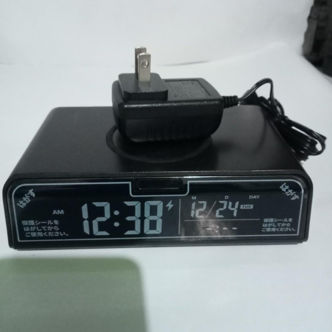 JAPAN "ADESSO" ELECTRIC ALARM CLOCK, TV & Home Appliances, Other Home ...