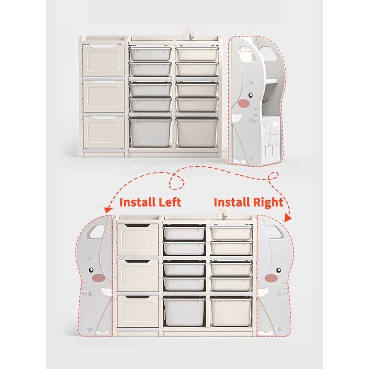 Elephant Toy Storage & Children Cabinet, Furniture & Home Living ...