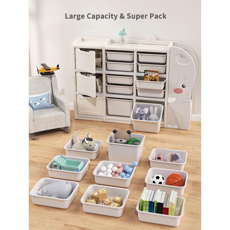 Elephant Toy Storage & Children Cabinet, Furniture & Home Living ...