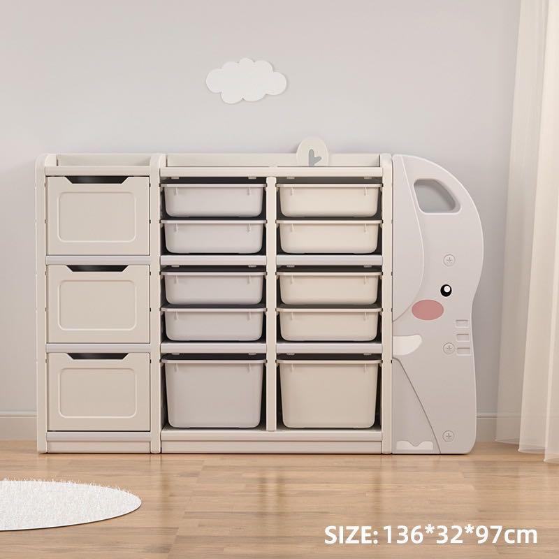 Elephant Toy Storage & Children Cabinet, Furniture & Home Living ...