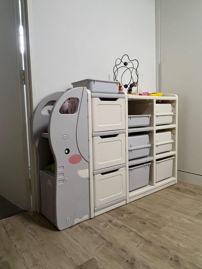 Elephant Toy Storage & Children Cabinet, Furniture & Home Living ...
