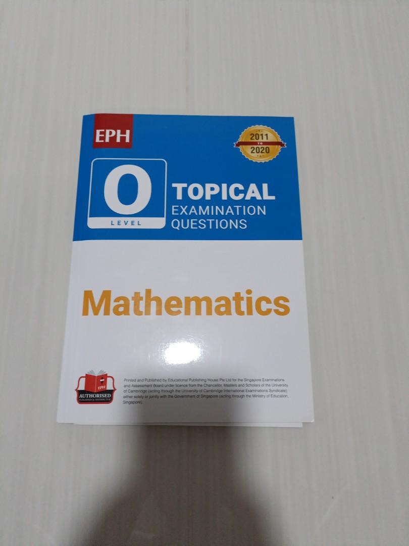 E-math O'level Topical TYS 2011-2020, Hobbies & Toys, Books & Magazines ...
