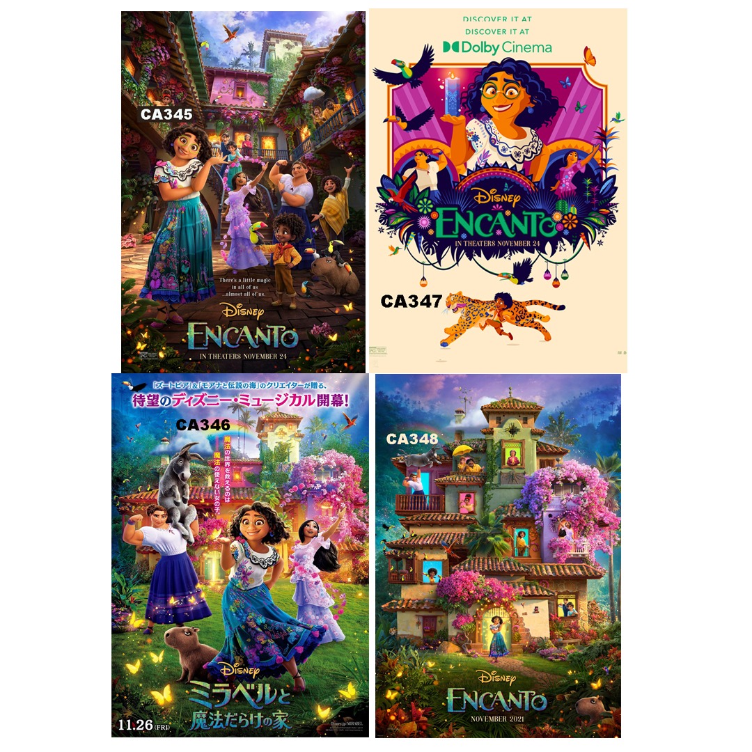 ENCANTO (2021) MOVIE POSTERS, Hobbies & Toys, Memorabilia ...