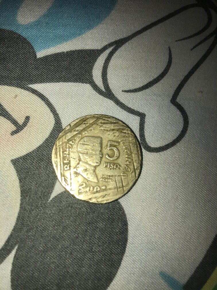 ERROR COIN (PHP 5.00), Hobbies & Toys, Memorabilia & Collectibles ...