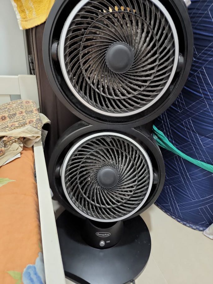 Europace double standing Fan, TV & Home Appliances, Air Conditioners ...